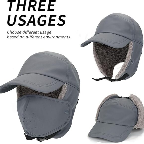 Trooper Trapper | Accessories | Trooper Trapper Hat Baseball Cap Warm ...